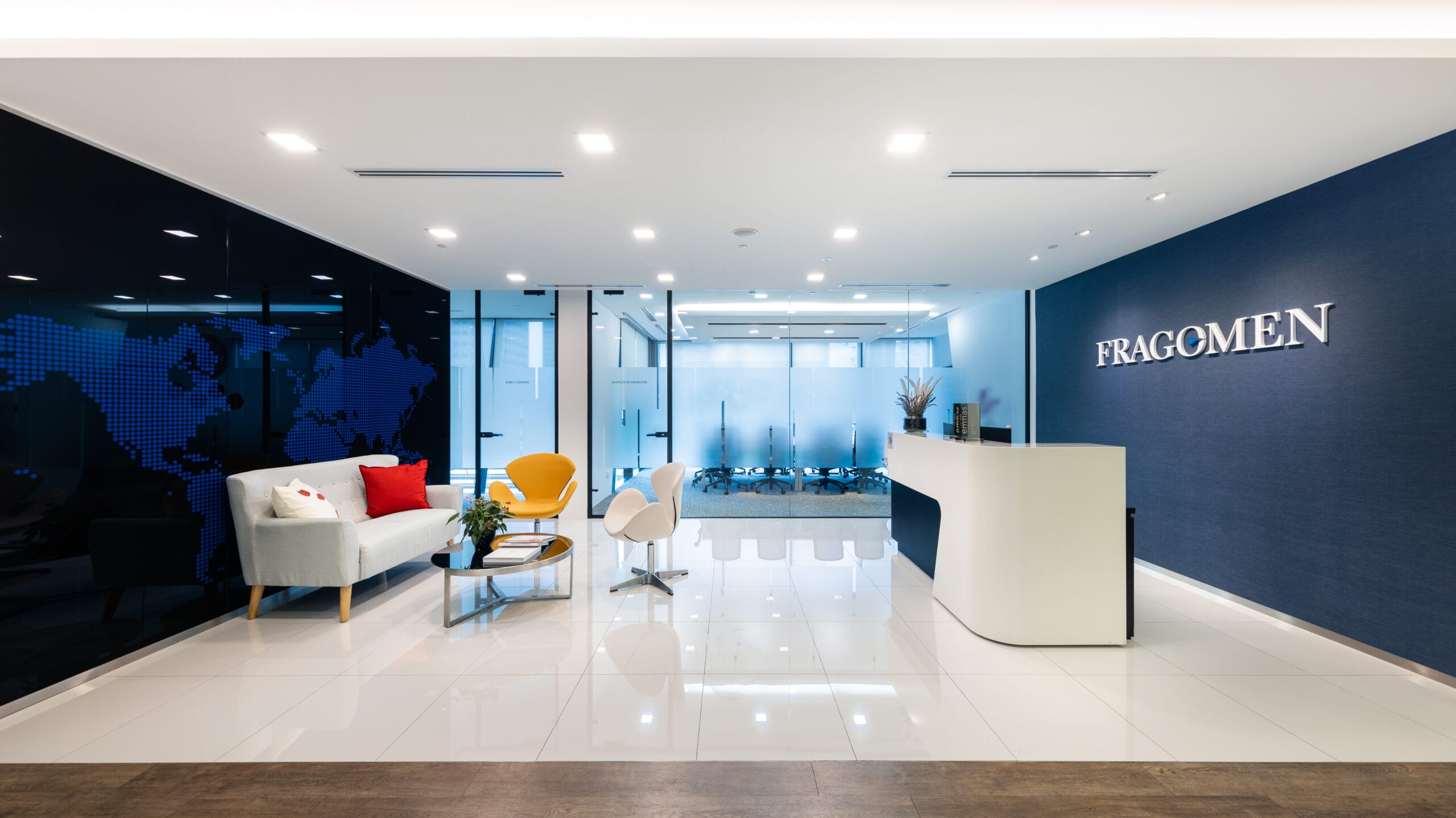 Workplace Interior Design - Fragomen | Greater Group