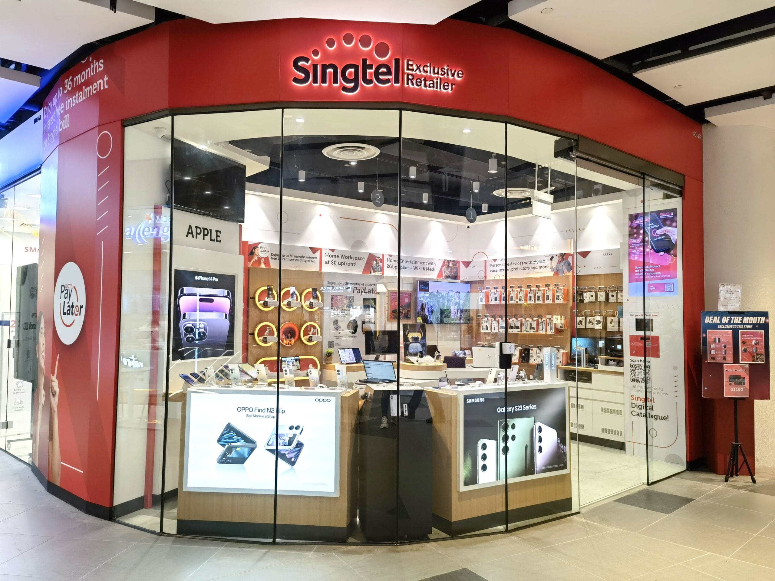 Retail Store Design - Singtel | Greater Group
